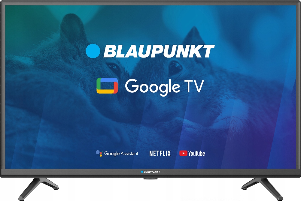 TELEWIZOR BLAUPUNKT 32 CALE HD READY GOOGLE TV DOLBY DIGITAL DVB T T2 HEVC - 15084461634 ...