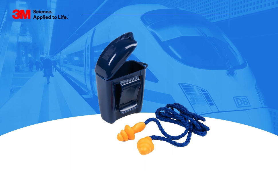 Zatyczki Stopery do uszu wielorazowe 3M 1271 - 12305435234 - oficjalne archiwum Allegro