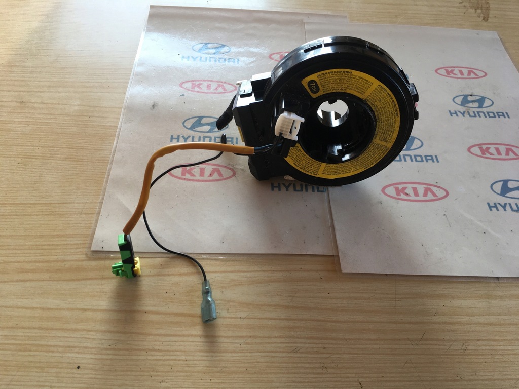 KIA CARENS III 06-12 TAŚMA POD KIEROWNICĘ CZUJNIK ESP 7CH - 14672490496 - oficjalne archiwum Allegro