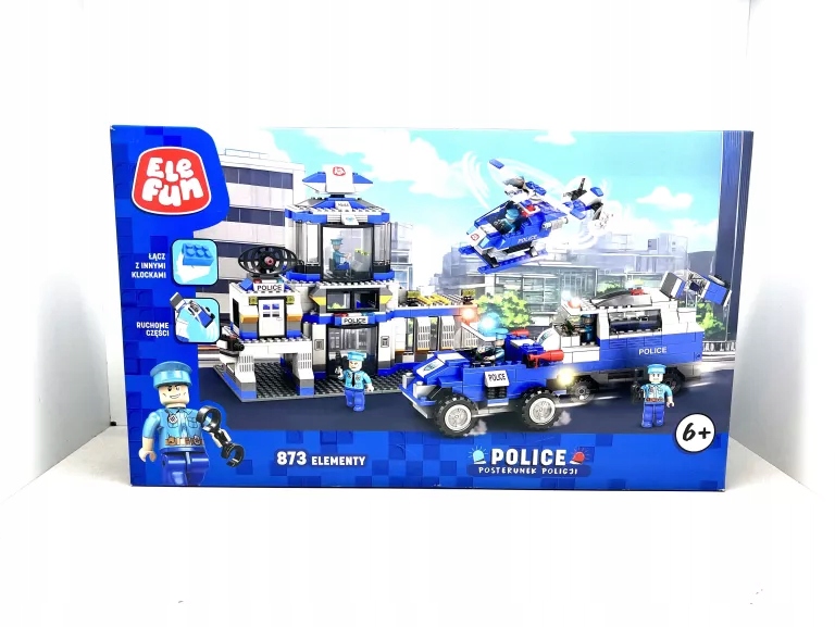 KLOCKI ELEFUN ZESTAW KOMISARIAT POLICJI 873 EL - 14861916511 ...