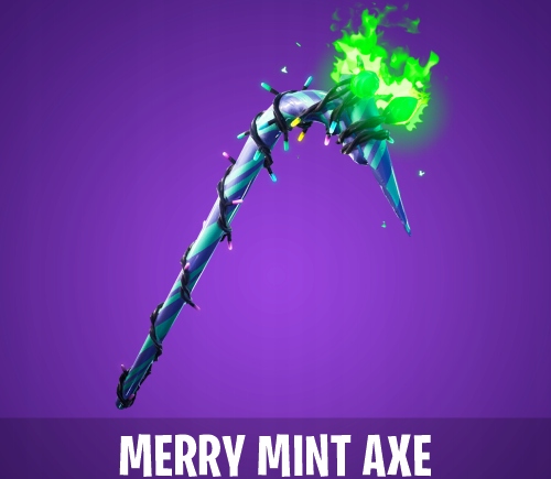 FORTNITE SKIN KILOF MERRY MINT AXE PREZENT - 8755054135 - oficjalne ...
