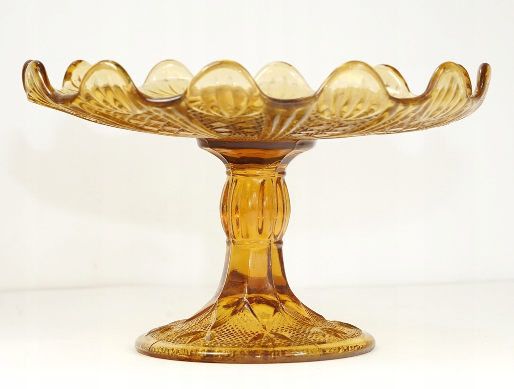 Patera Owocarka Jan Drost wz. 320 Szkło Ząbkowice - 13052831767 ...