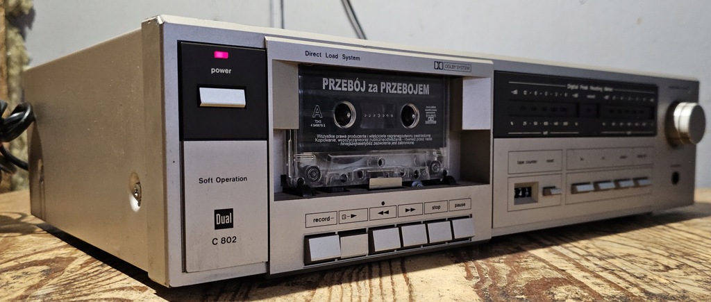 Magnetofon DUAL C 802 - 17591939688 - oficjalne archiwum Allegro