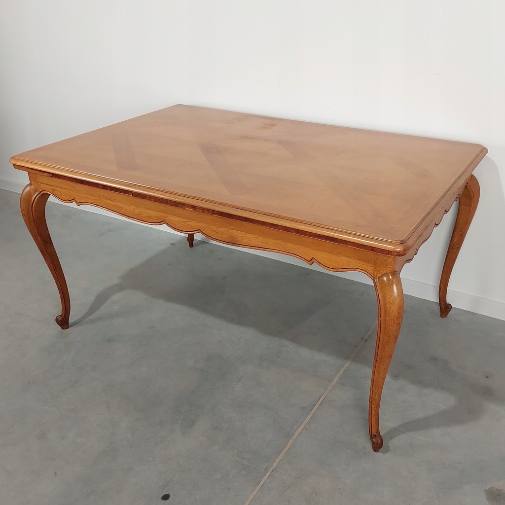 STYLOWY LUDWIKOWSKI STÓŁ DĘBOWY ROZKŁADANY LUDWIK - 13521364965 ...