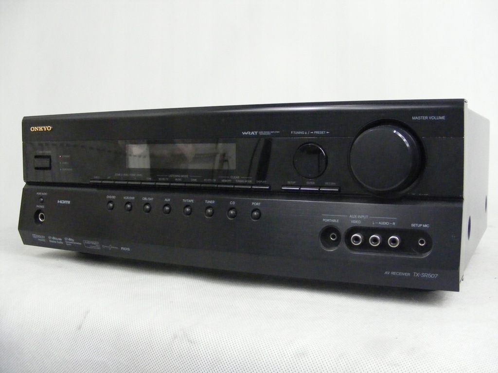 Amplituner ONKYO TX-SR507 RDS/HDMI (uszkodzony) - 12613456172 - oficjalne archiwum Allegro