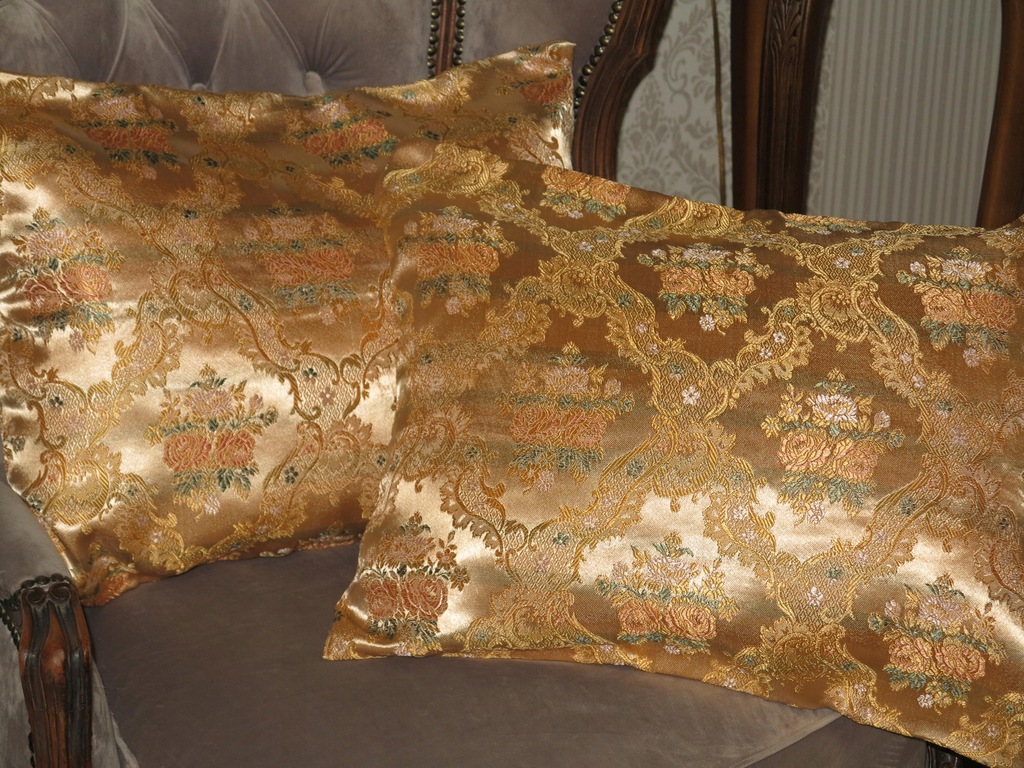 PIĘKNE STYLOWE POSZEWKI W ZŁOCIE STYLOWY WZÓR RÓŻE - 13979740373 ...