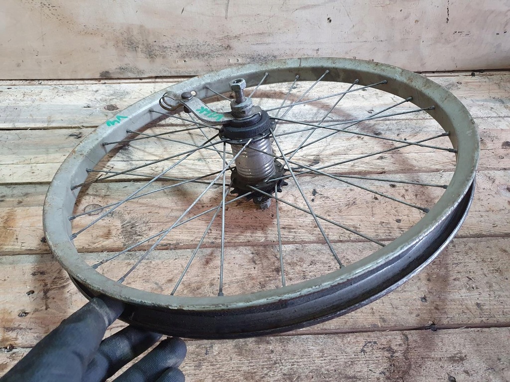 ZABYTKOWY ROWER ROMET WIGRY 2 KOŁO FELGA TYŁ TYLNA ORYGINAŁ ...