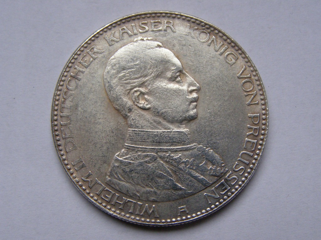 FUNF MARK 1914 PRUSY - 7668408090 - oficjalne archiwum Allegro