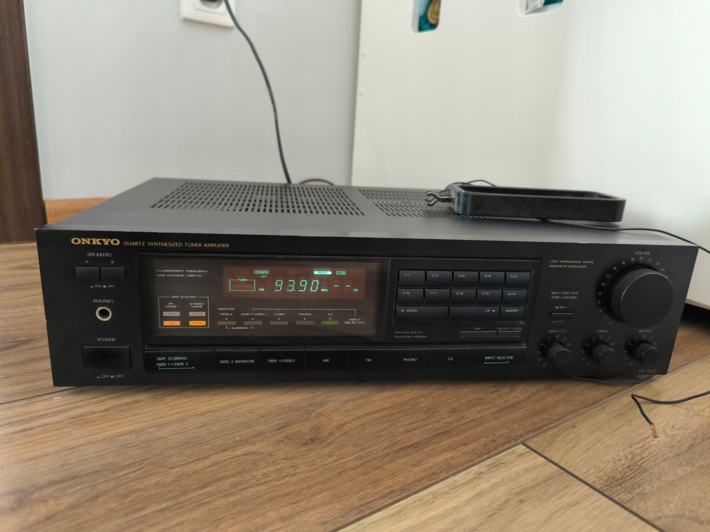 Amplituner ONKYO TX-7520 czarny - 15067451077 - oficjalne archiwum Allegro