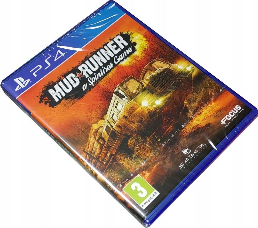 MUDRUNNER / MUD RUNNER SPINTIRES / PS4 /NOWA / PL - 10443671057 ...