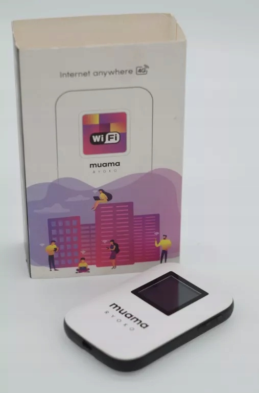 MUAMA RYOKO WIFI ROUTER SIM BEZPRZEWODOWY 4G - 12433708512 - oficjalne ...