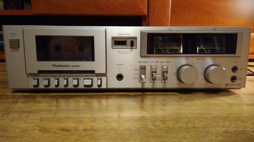 Magnetofon kasetowy Technics RS-M205 srebrny - 13109264517 - oficjalne ...