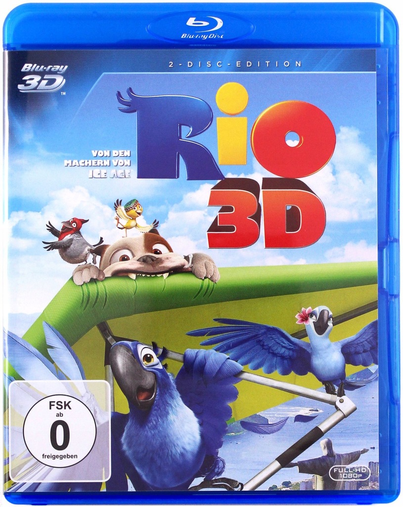 Купить РИО [BLU-RAY 3D]+[BLU-RAY]: отзывы, фото и характеристики на Aredi.ru (13492087045)