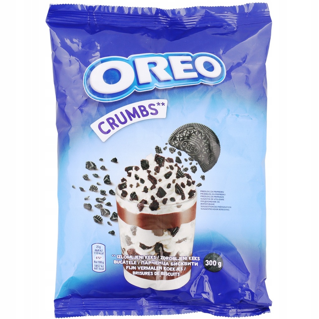 OREO Crumbs posypka do lodów gofrów topping 400g - 12350322799 ...