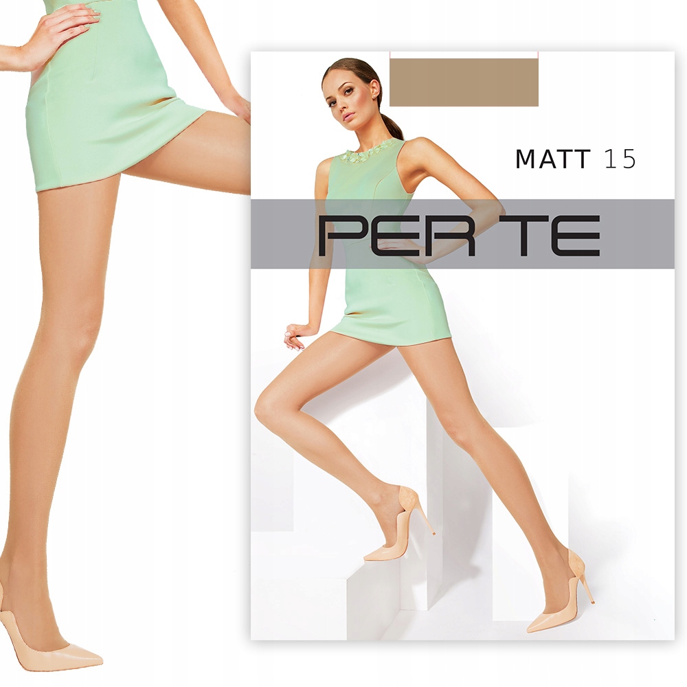 Rajstopy Damskie Gładkie Matowe Matt 15Den 4 XL - 13218093077 - oficjalne archiwum Allegro