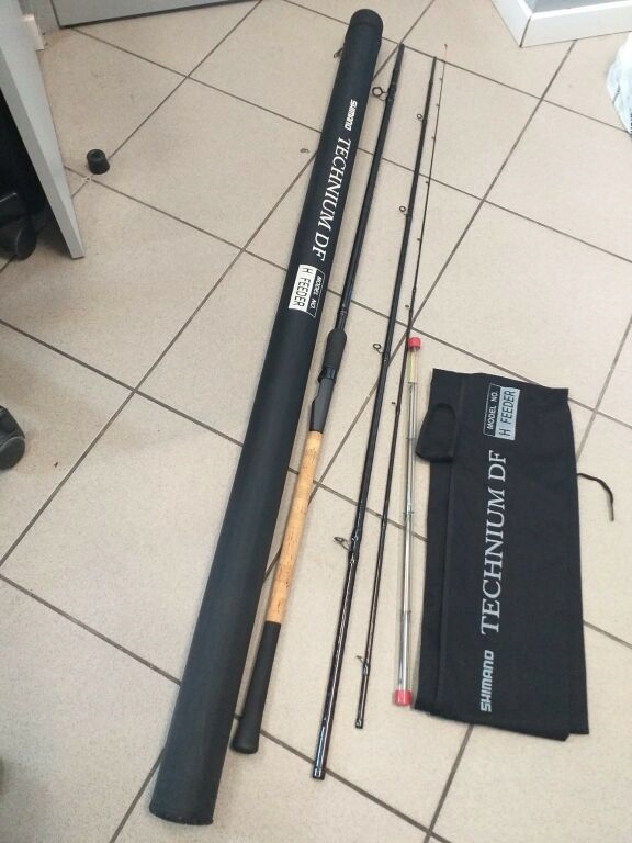 WEDKA SHIMANO TECHNIUM DF HEAVY 3,6M 90G - 11161416615 - oficjalne archiwum Allegro