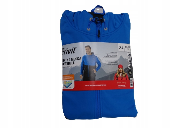 Crivit kurtka męska softshell 48/50 M - 13535564247 - oficjalne ...