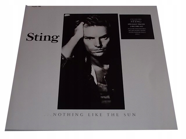 STING Nothing Like The Sun, 2 LP A&M 1PRESS - 11866755704 - oficjalne archiwum Allegro