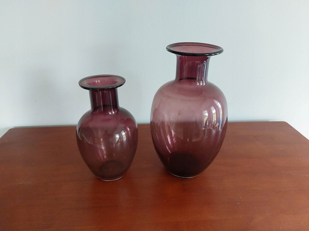 Wazony Tarnowiec Słuczan-Orkusz szkło z PRL - 13791066070 - oficjalne ...