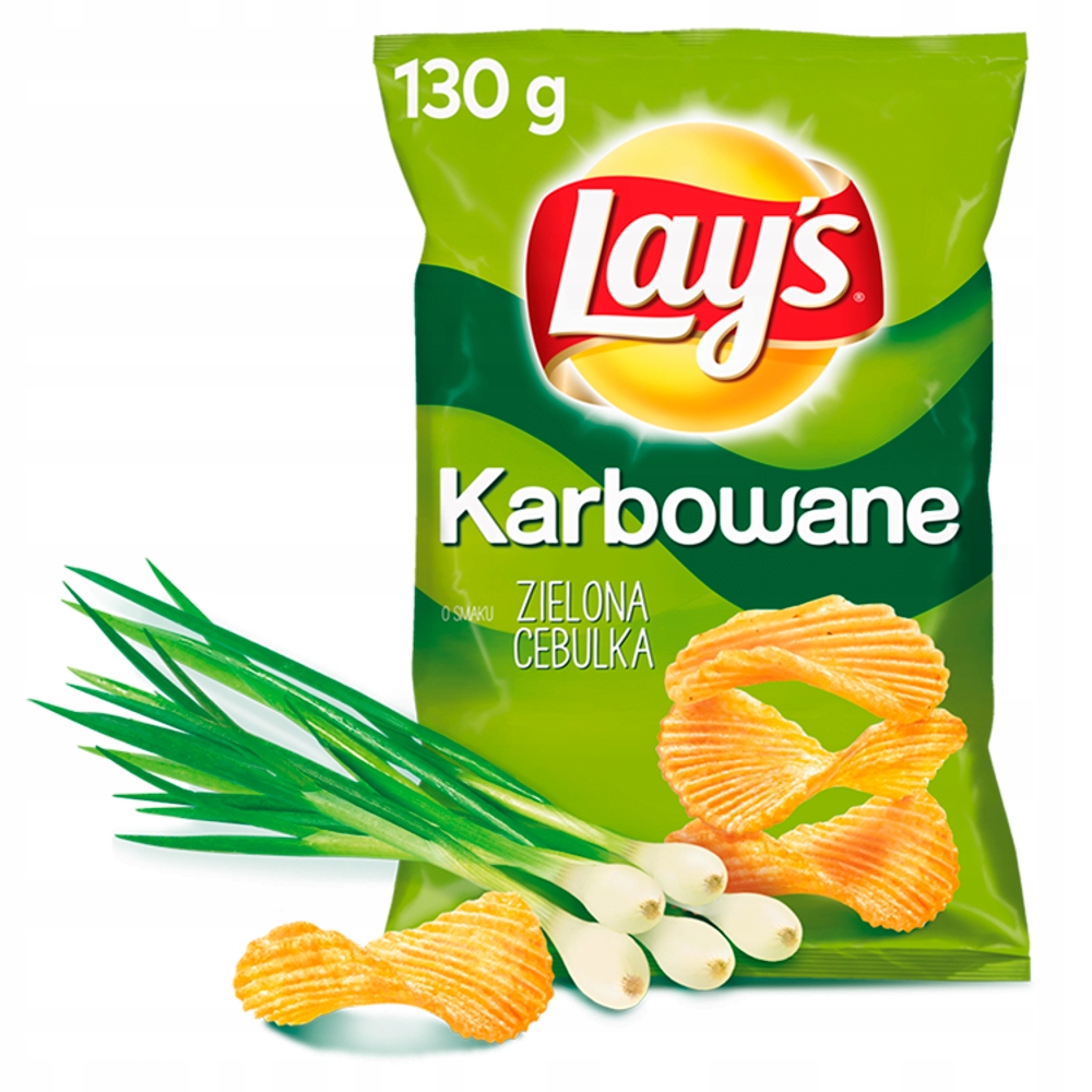 CHIPSY LAYS CEBULKA KARBOWANE CZIPSY LAY'S 130G - 11746448261 ...