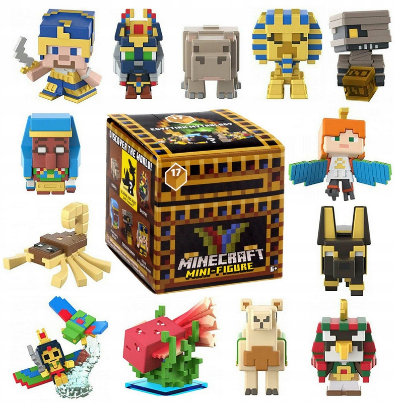 Minecraft mini figurka niespodzianka FXT80 SERIA17 - 11480423766 ...