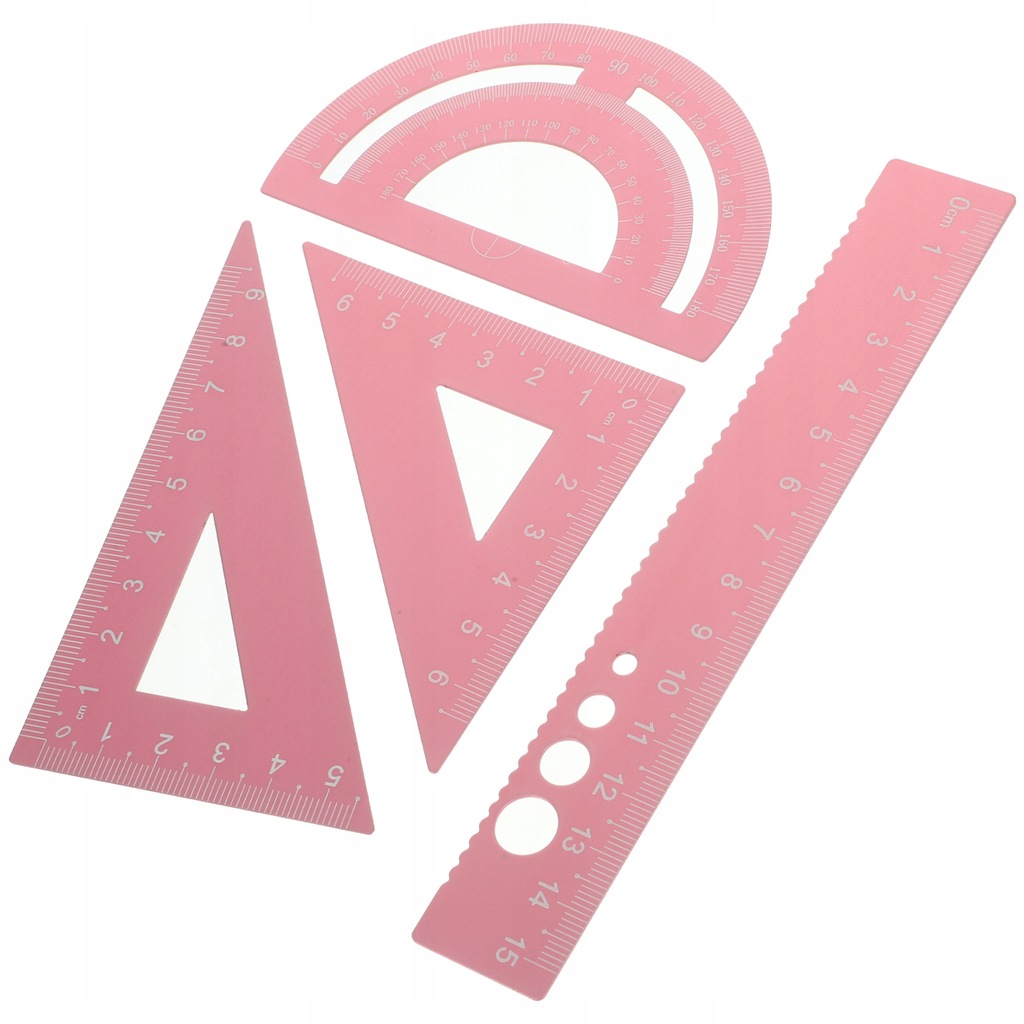 Protractor Ruler Triangle Board - 14422441601 - oficjalne archiwum Allegro