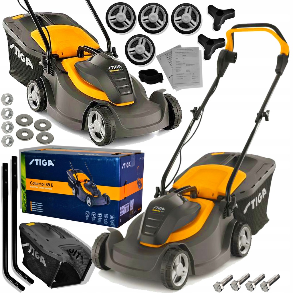 MOCNA KOSIARKA ELEKTRYCZNA INDUKCYJNA STIGA 1400W - 7803685708 - oficjalne archiwum Allegro