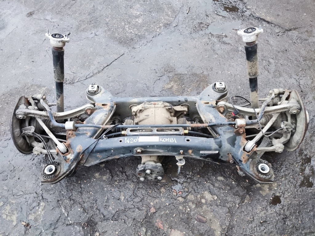 MERCEDES W204 2.2 CDI KOMBI ZAWIESZENIE TYŁ SANKI - 13290304662 - oficjalne archiwum Allegro