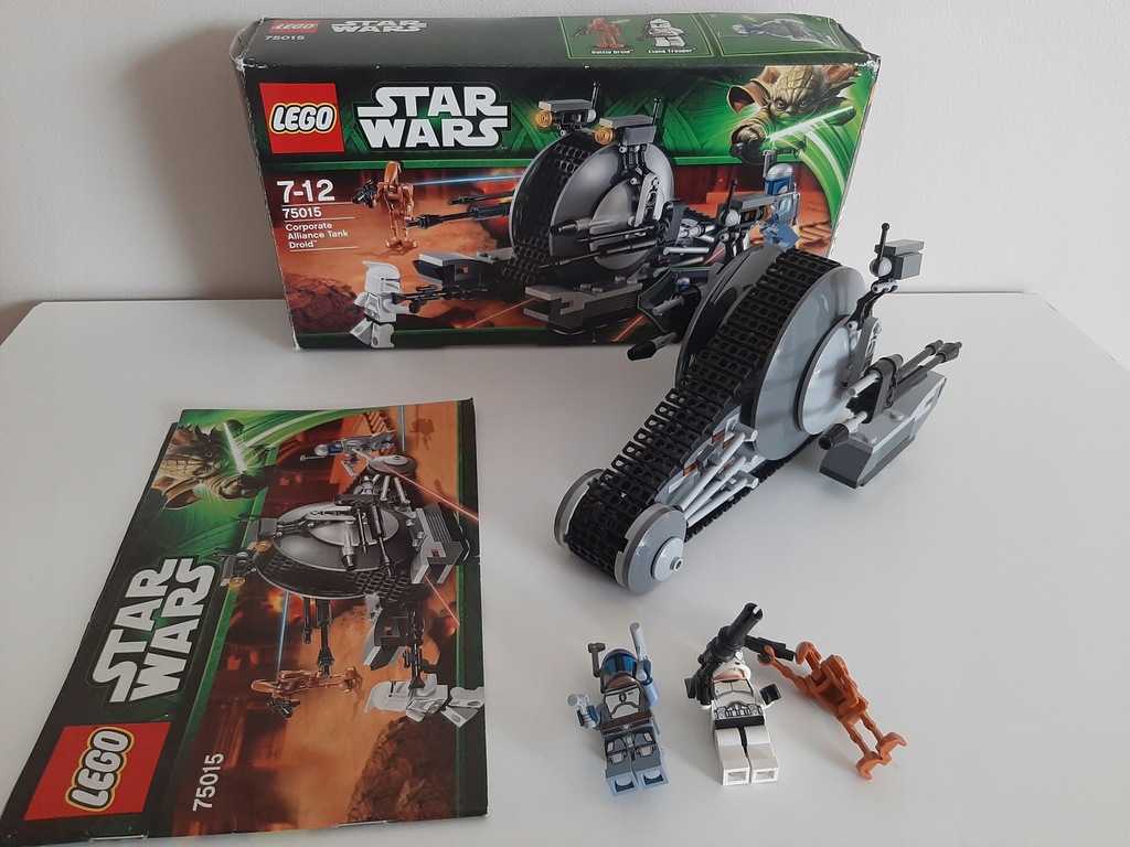 Lego STAR WARS 75015 CORPORATE ALLIANCE TANK DROID - 11174896325 ...