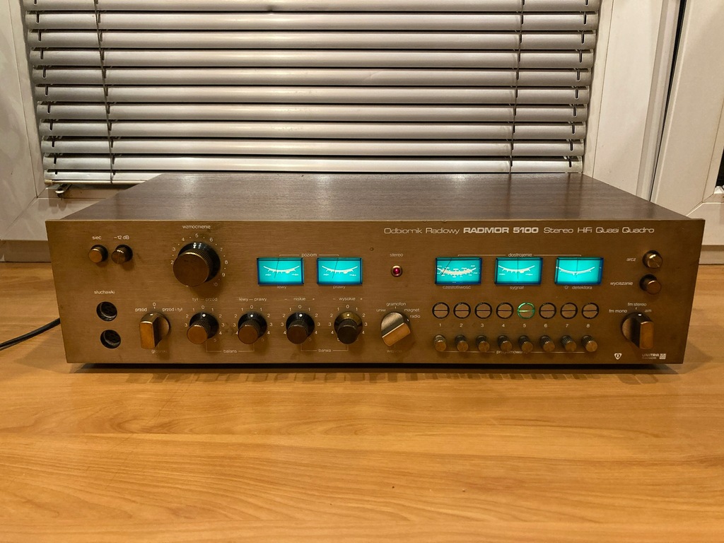 Amplituner Radmor 5100 po remoncie elektroniki 78r - 14079050706 ...