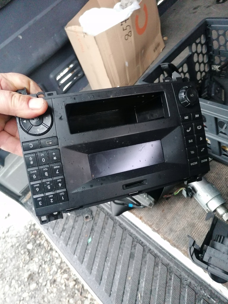 MERCEDES W906 SPRINTER RADIO ODTWARZACZ SD LIFT - 13248874456 - oficjalne archiwum Allegro
