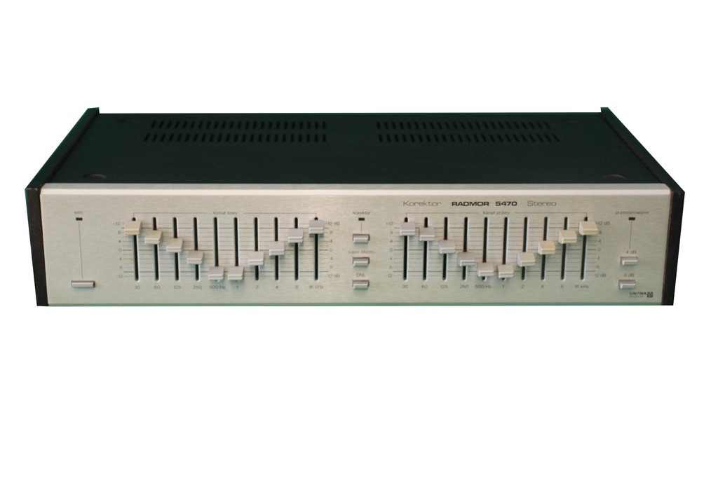 Unitra RADMOR 5470 korektor drewniane boczki nr.2 - 14292310838 ...