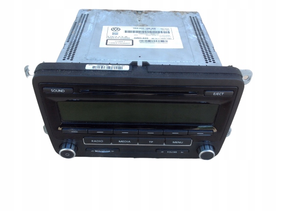 VW PASSAT B7 2010-14 RADIO FABRYCZNE 1K0035186AN - 9337383797 - oficjalne archiwum Allegro
