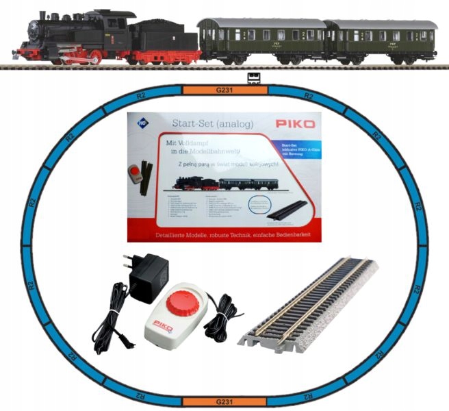 Zestaw startowy H0 - PKP Bettung , PIKO 97933 - 11617857910 - oficjalne archiwum Allegro