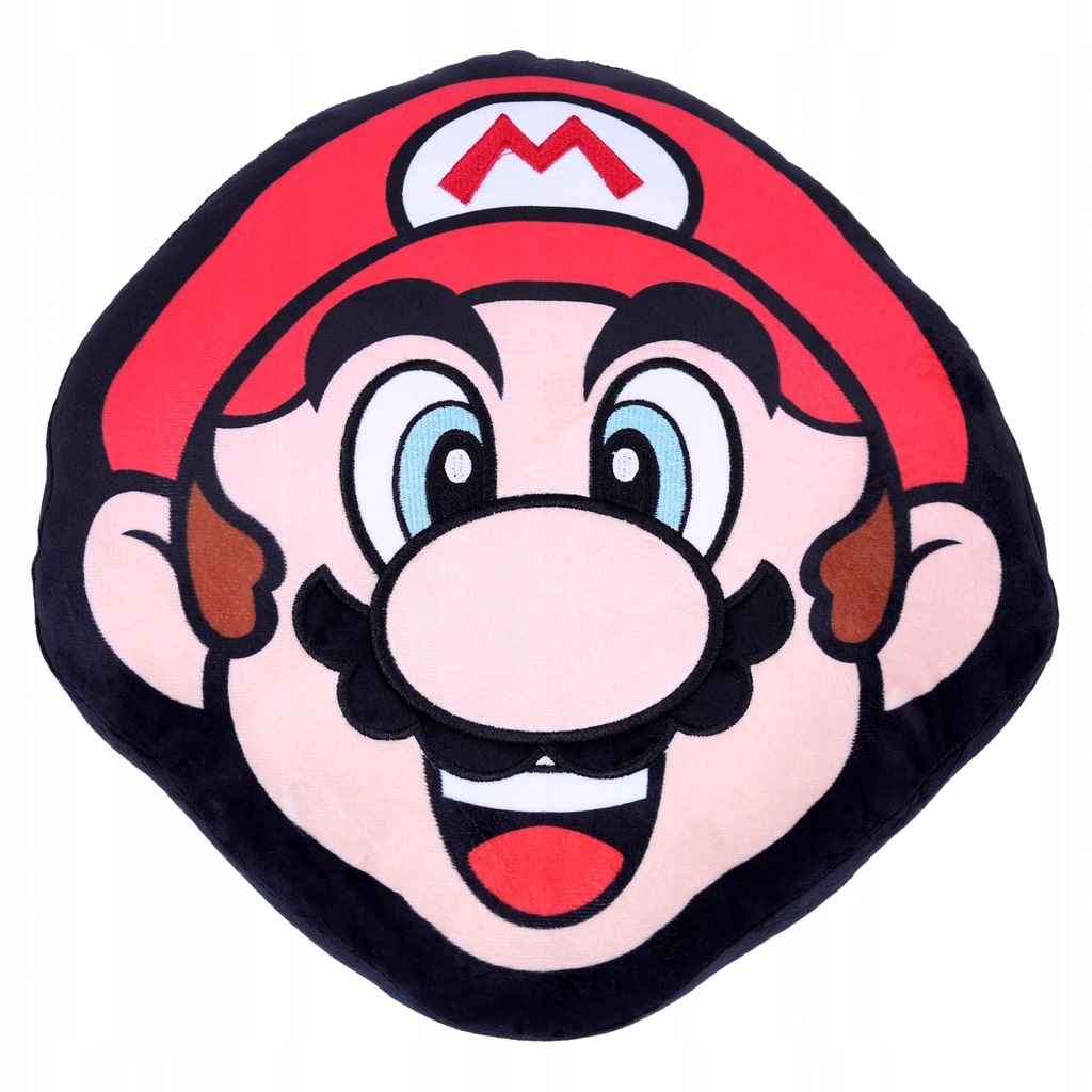 Czarno-czerwona poduszka SUPER MARIO - 7734891862 - oficjalne archiwum ...