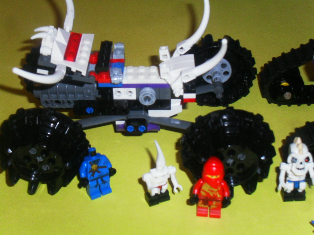 LEGO ninjago 2518 duży Quad Nuckala Unikat - 7403808591 - oficjalne ...