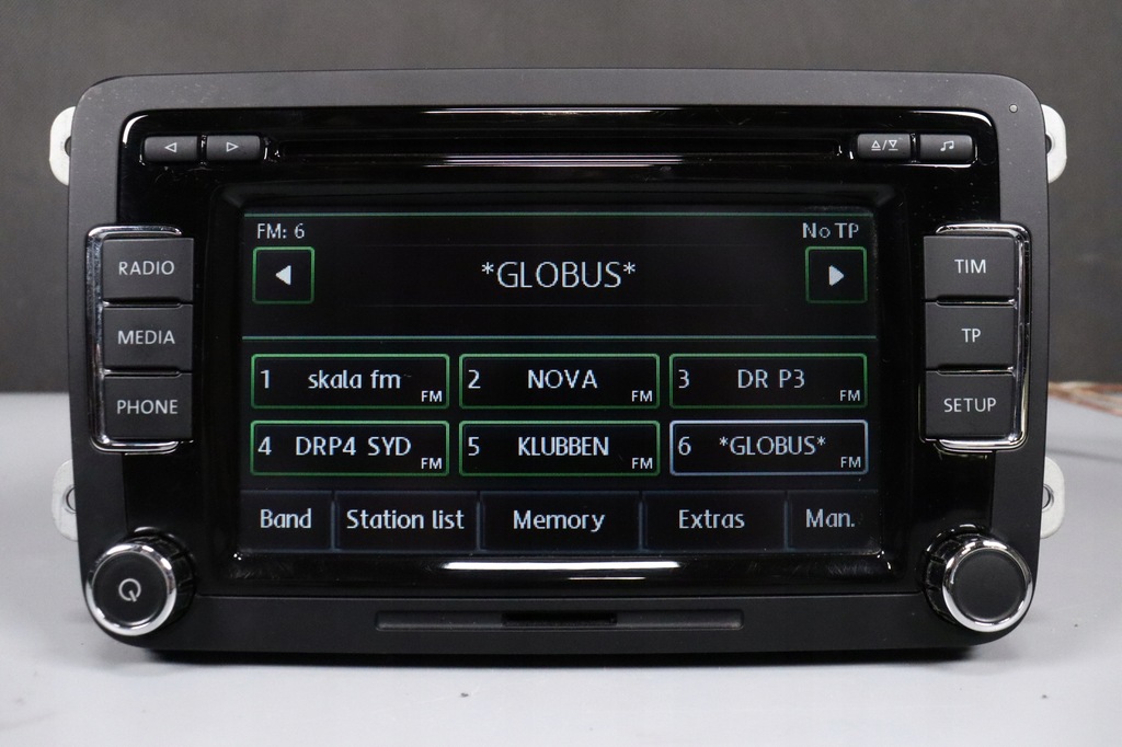 Radio 6xCD AUX SD RCD510 Skoda SuperB II Octavia Yeti Fabia II Roomster ...
