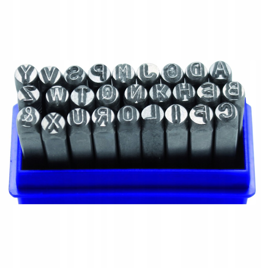 NUMERATORY LITERY NUMERATOR ZNACZNIK 10mm ALFABET - 7445844644 ...