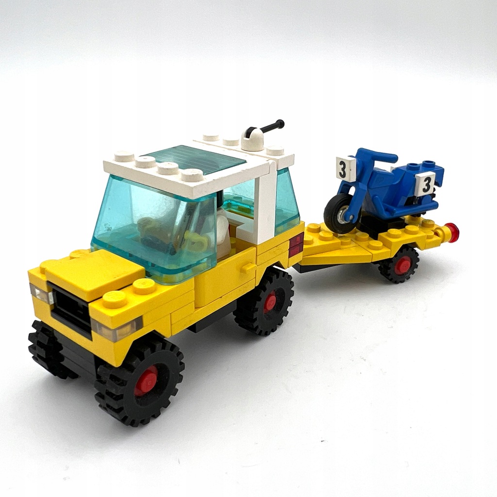 Lego Legoland Town 6677 - Motocross Racing + Instrukcja - 14581130273 ...