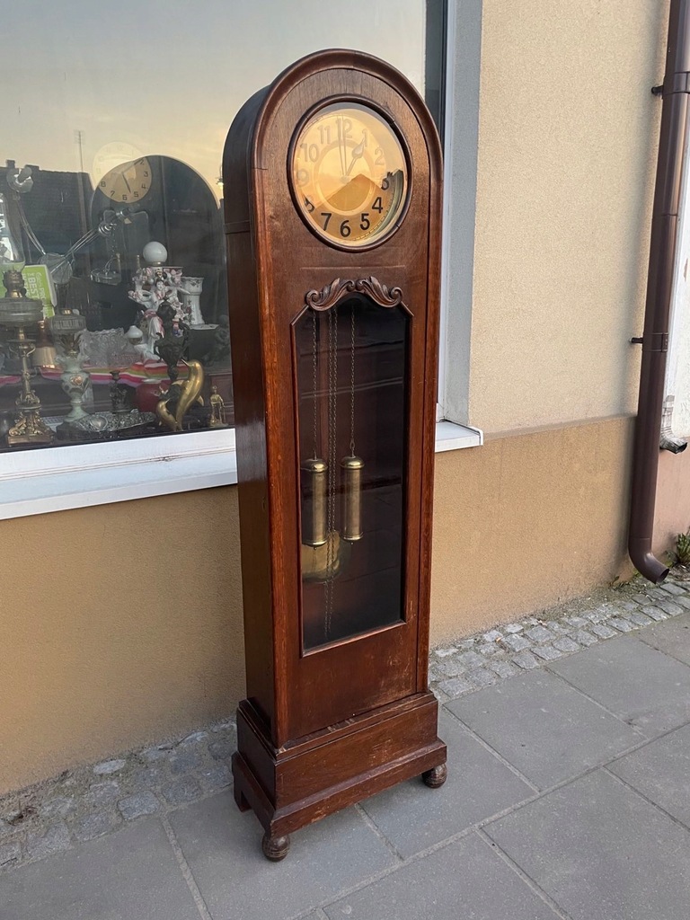 Zegar stojący BABA - Harvina - sprawny - Antyk - 13600579145 - oficjalne archiwum Allegro