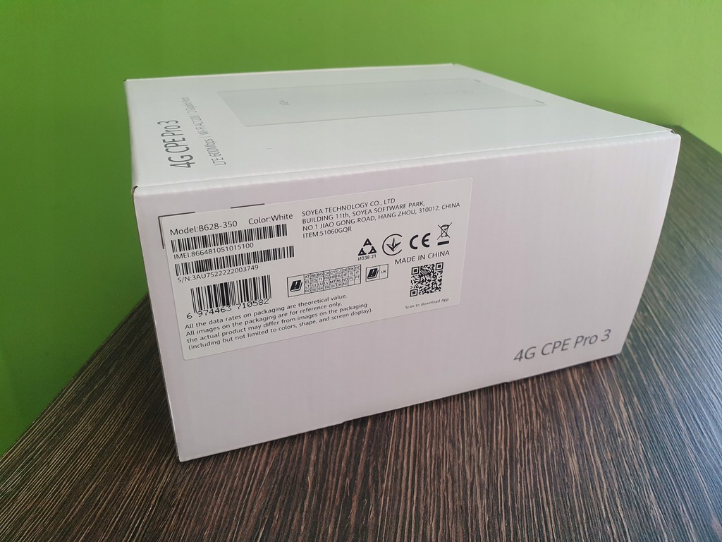 NOWY ROUTER HUAWEI 4G CPE PRO 3 B628-350 LTE - 12612318900 - oficjalne ...