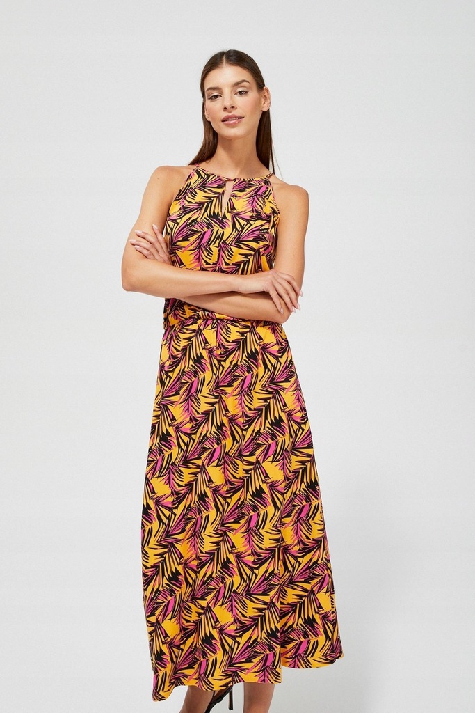 MOODO Sukienka letnia L-SU-3462 MANGO; M - 11017981371 - oficjalne ...