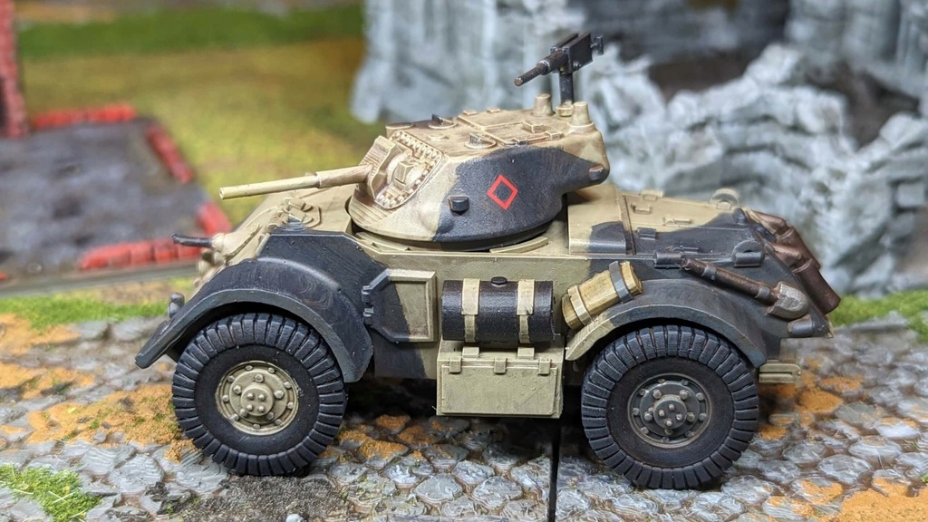 Armored Car Staghound T17E1 - 1:56 / Bolt Action / FoW / 8k ...