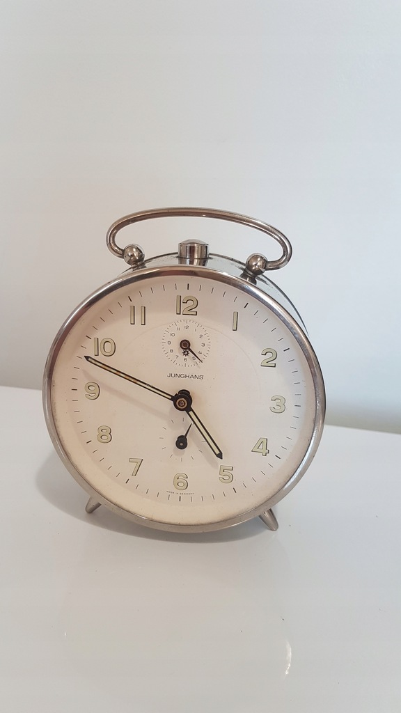 Stary klasyczny budzik Junghans - 13671335731 - oficjalne archiwum Allegro