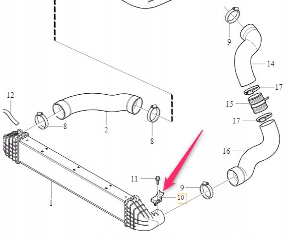 Czujnik ciśnienia doładowania Volvo - 12751560773 - oficjalne archiwum ...