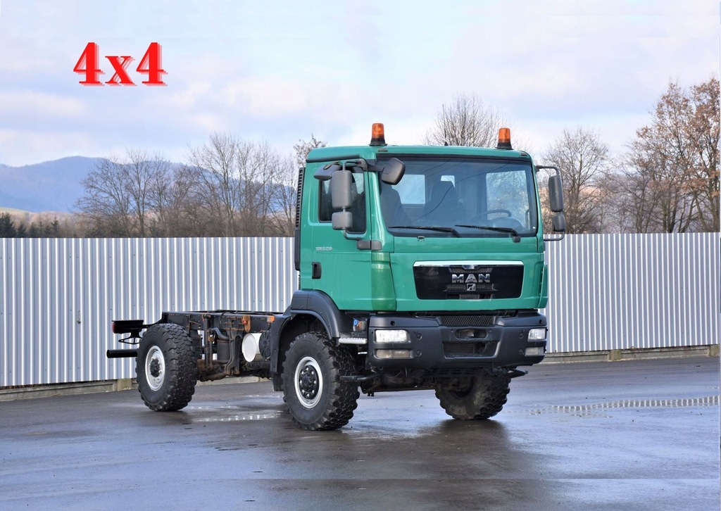 MAN TGM 13.250 RAMA DO ZABUDOWY 4,70m / 4x4 ! - 13128749937 - oficjalne ...