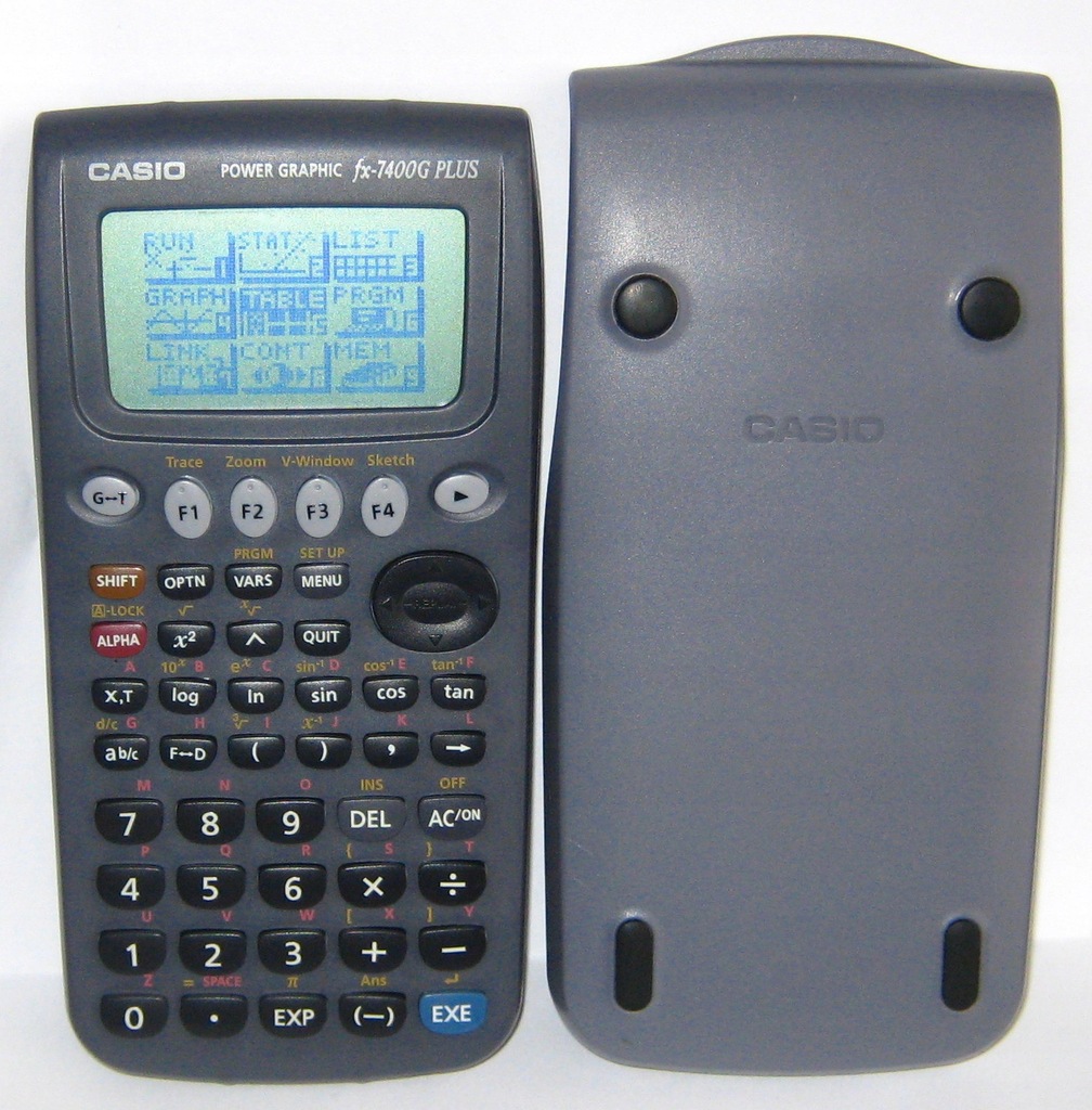 CASIO FX-7400G PLUS / KALKULATOR GRAFICZNY - 12581848880 - oficjalne archiwum Allegro