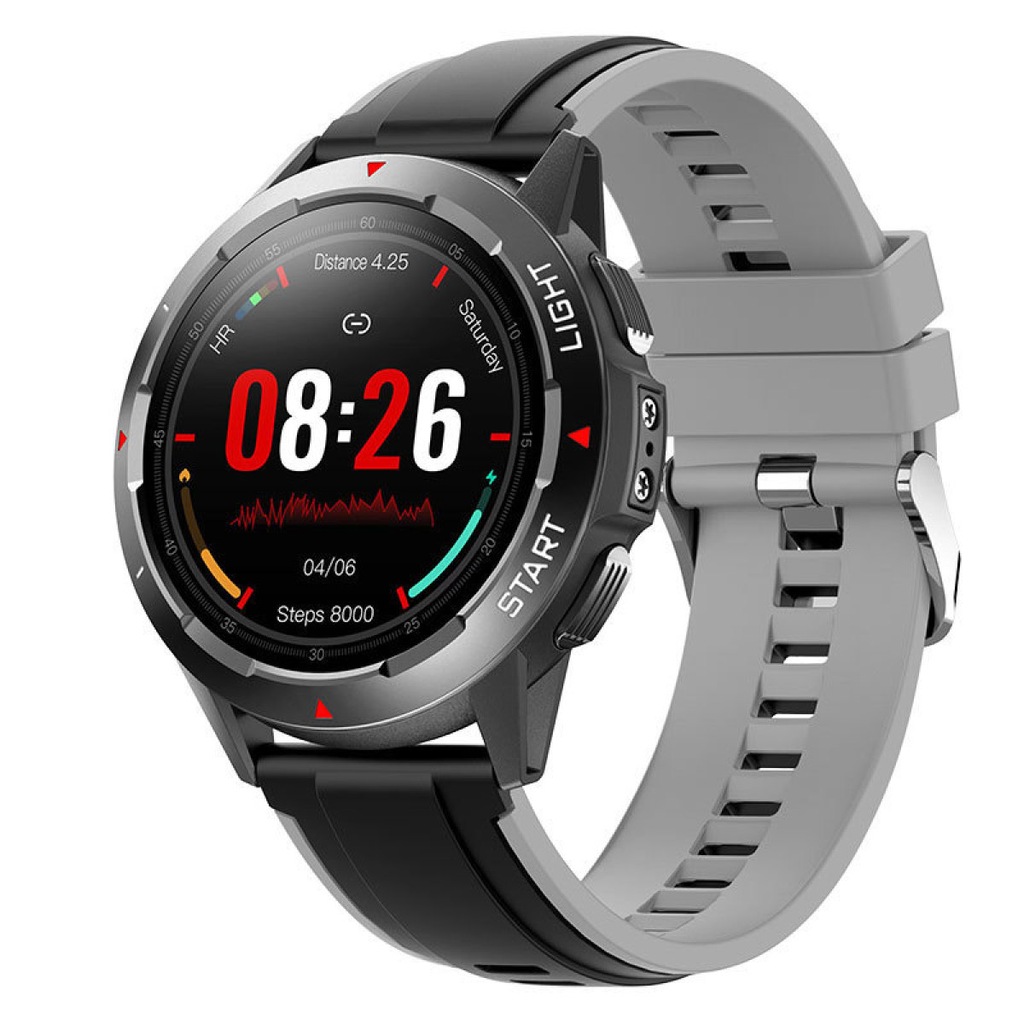 SMARTWATCH ZEGAREK MĘSKI SPORTOWY WODOODPORNY GPS - 12498113710 ...