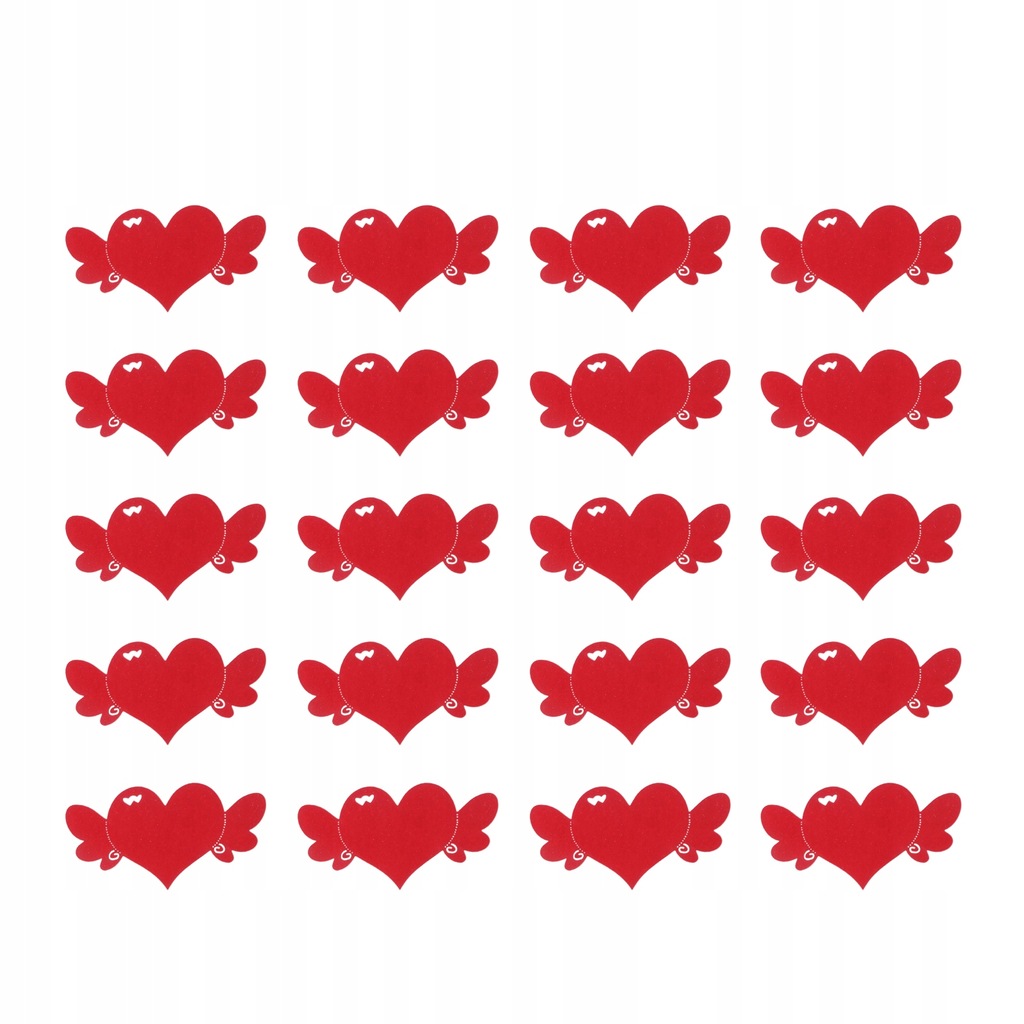 50 sztuk Życzenia karty Serce papieru Tag - 12346800983 - oficjalne ...