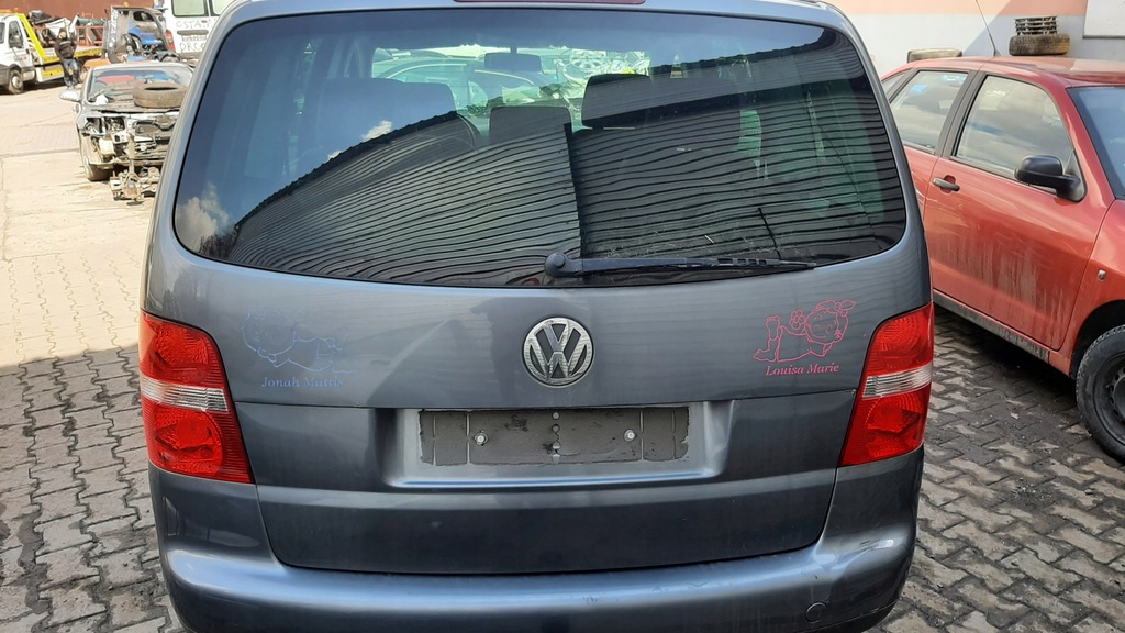 KLAPA BAGAŻNIKA VW TOURAN LD7X - 12041324394 - oficjalne archiwum Allegro